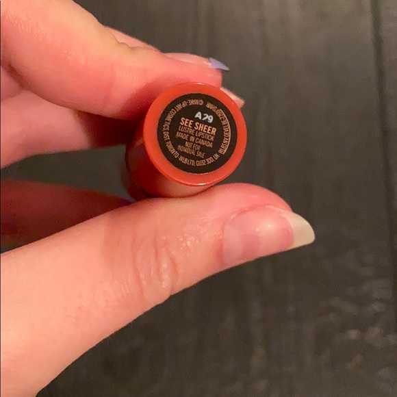 MAC Cosmetics | Makeup | Mac Luster Lipstick Mini In Shade See Sheer ...